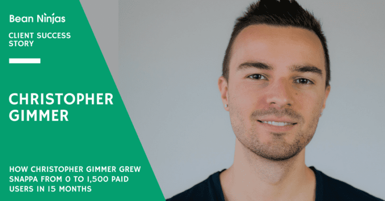 How Christopher Gimmer grew Snappa from 0 to 1,500 paid users in 15 months